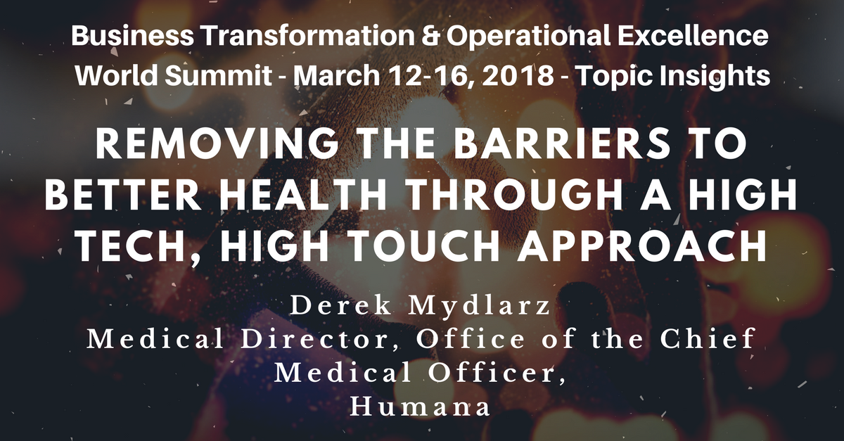 BTOES18 Speaker - Derek Mydlarz - Removing the barriers to better ...